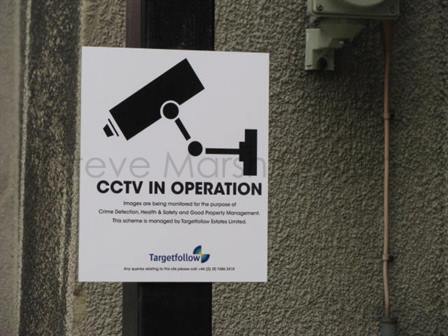 CCTV Signs Gallery At Steve Marsh Design In Kent