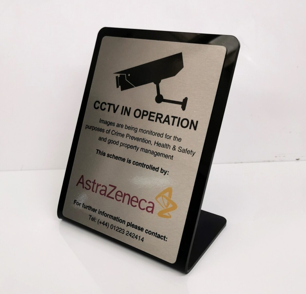 Bespoke-Chic Stainless Steel CCTV Desk Stand - SMD Steve Marsh Design