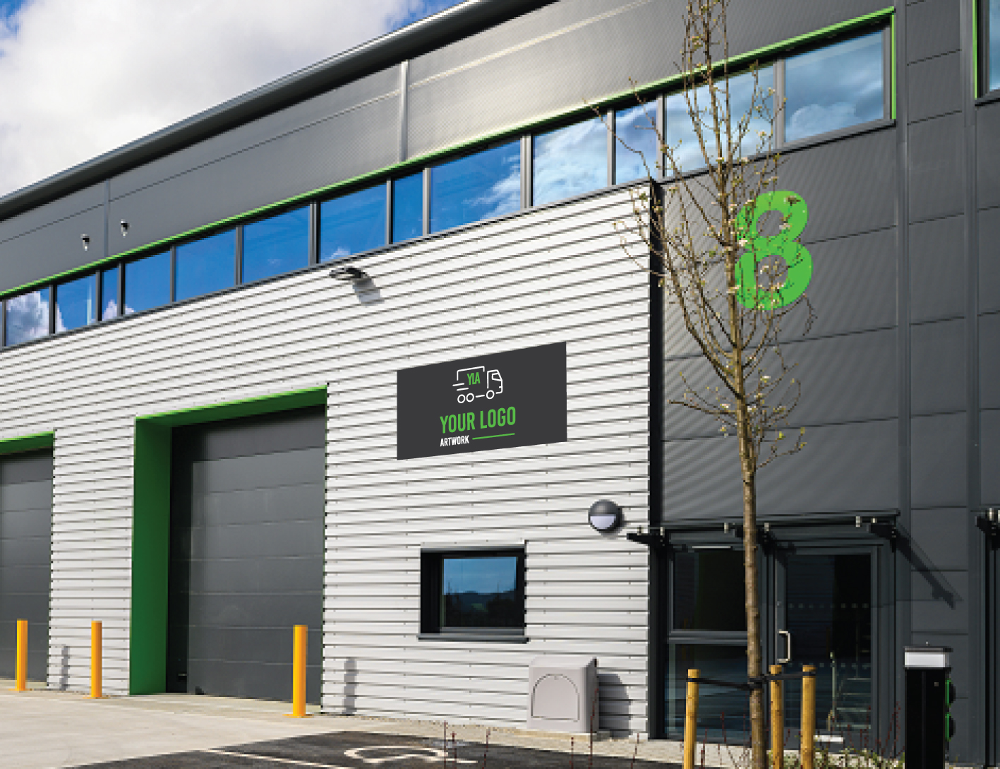 Custom made - Large Building/Unit Aluminium Composite Sign - SMD Steve ...